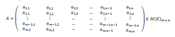 MATESFACIL: MATRICES: CONCEPTO Y OPERACIONES